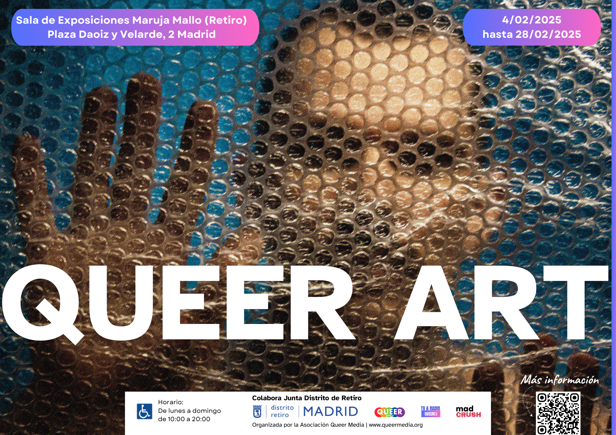 Exposición Queer Art en Madrid: del 4 al 28 de febrero - Queer Media Asociación